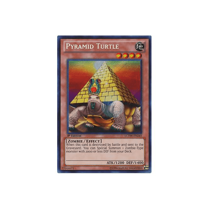 Yu-Gi-Oh! Card SD2-EN005 Pyramid Turtle (Common) | Chaos Cards