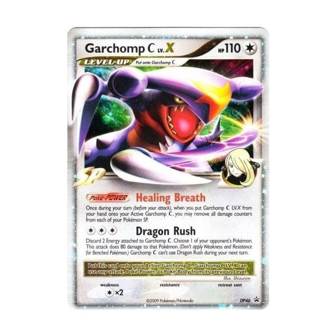Pokemon Single Promotional Card - Garchomp Level X DP46 | Chaos Cards