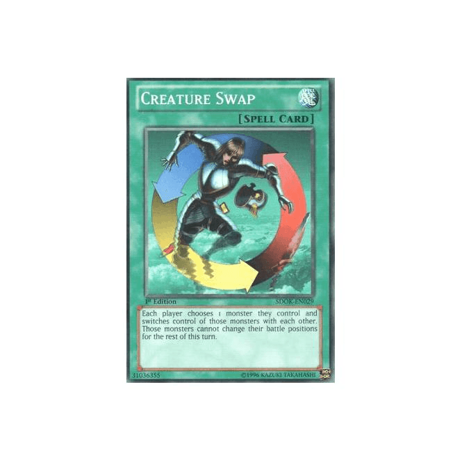 Yu-Gi-Oh! Card SD4-EN021 Creature Swap (Common) | Chaos Cards