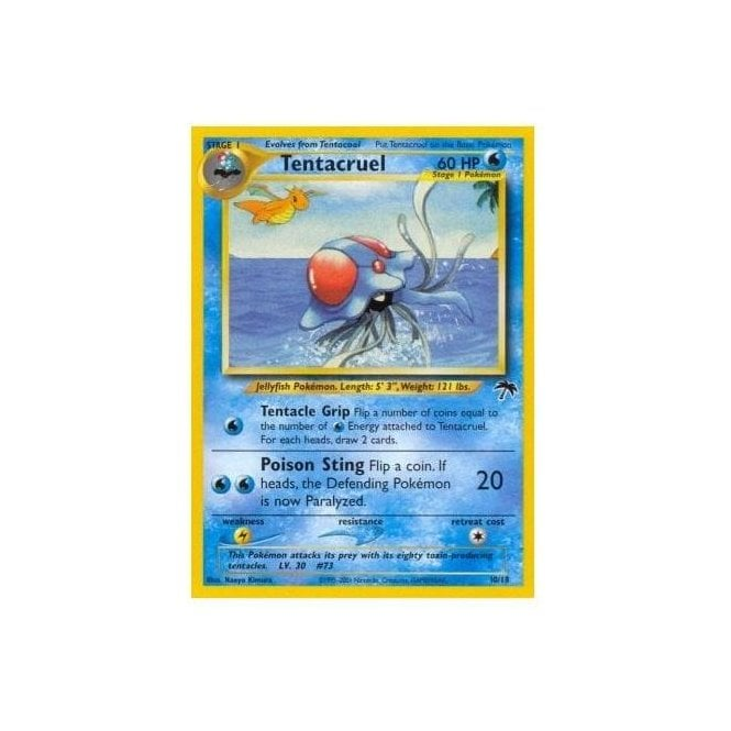 Pokemon Single Card Southern Islands 1018 Tentacruel Chaos Cards
