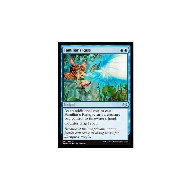 Familiar's Ruse (FOIL) : MODERN MASTERS 2017 037/249 - Magic the ...