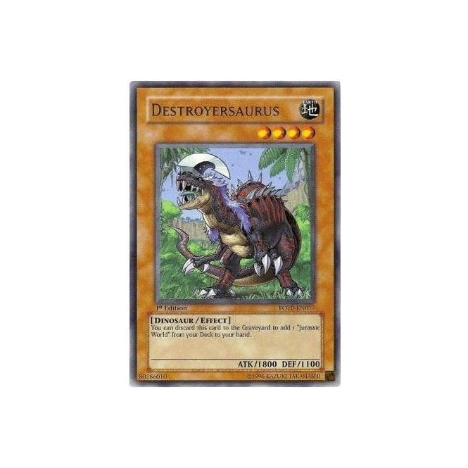 Yu-Gi-Oh! Card LCJW-EN158 Destroyersaurus (Secret Rare) | Chaos Cards