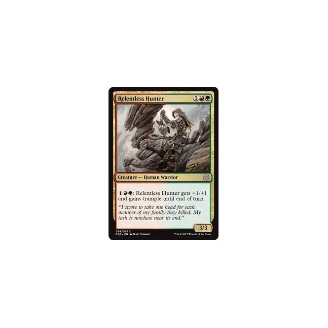 Relentless Hunter : DUEL DECKS: MIND VS. MIGHT 54/65 - Magic the ...
