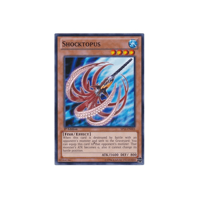Yu-Gi-Oh! Card SP14-EN005 Shocktopus (Starfoil Rare) | Chaos Cards