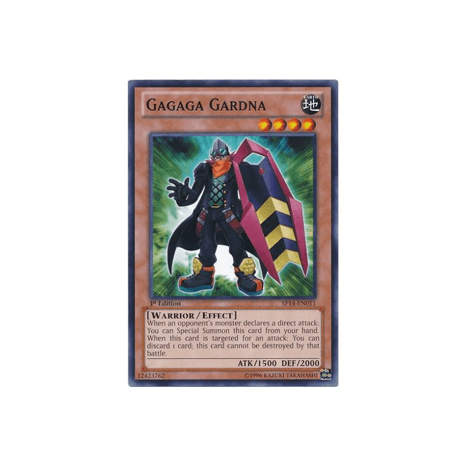 Yu-Gi-Oh! Card SP14-EN011 Gagaga Gardna (Common) | Chaos Cards