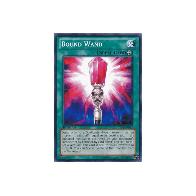 Yu-Gi-Oh! Card SP14-EN035 Bound Wand (Starfoil Rare) | Chaos Cards