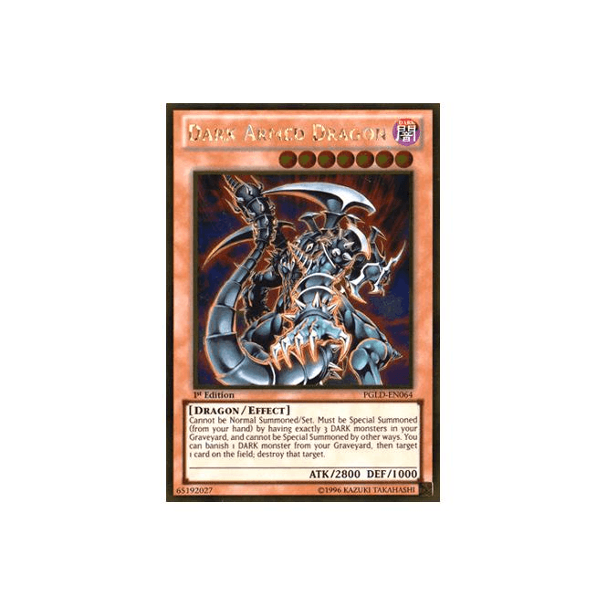 Yu-Gi-Oh! Card PGLD-EN064 Dark Armed Dragon (Gold Rare) | Chaos Cards