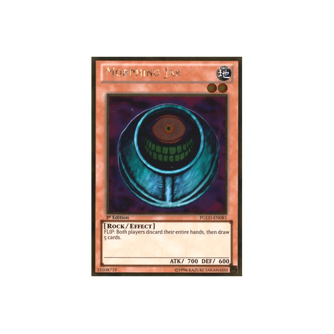 Yu-Gi-Oh! Card PGLD-EN081 Morphing Jar (Gold Rare) | Chaos Cards