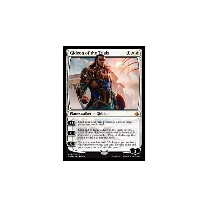 Gideon of the Trials (FOIL) : AMONKHET 014/287 - Magic the Gathering ...