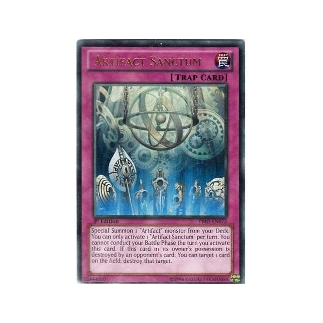 Yu-Gi-Oh! Card PRIO-EN072 Artifact Sanctum (Ultra Rare) | Chaos Cards
