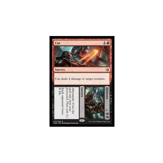Cut // Ribbons (FOIL) : AMONKHET 223/287 - Magic the Gathering Single Card
