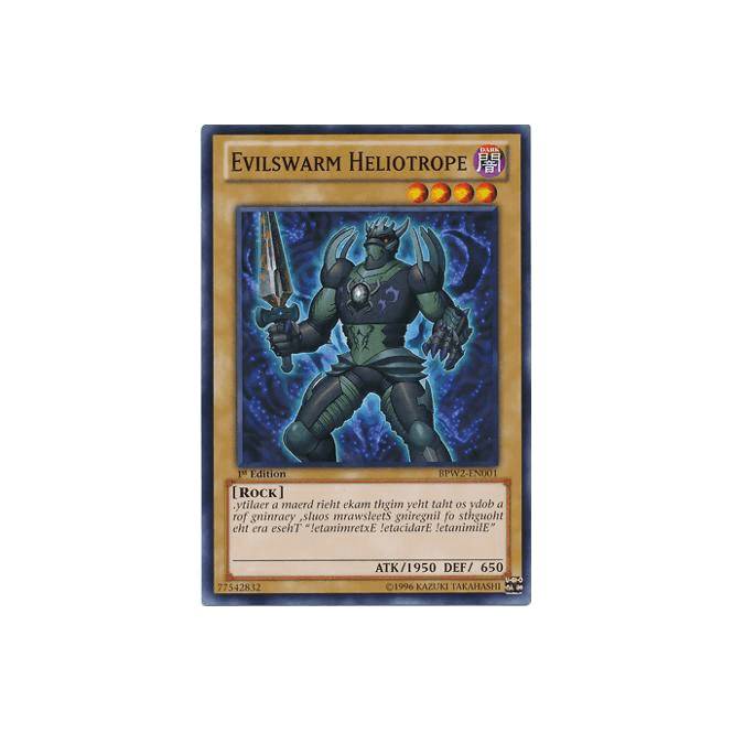 Yu-Gi-Oh! Card WGRT-EN001 Evilswarm Heliotrope (Common) | Chaos Cards