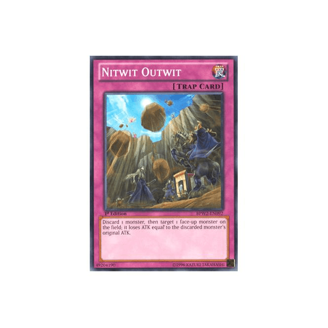 Yu-Gi-Oh! Card WGRT-EN092 Nitwit Outwit (Common) | Chaos Cards