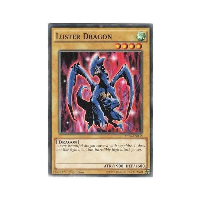 Yu-Gi-Oh! Card YS14-EN002 Luster Dragon (Common) | Chaos Cards