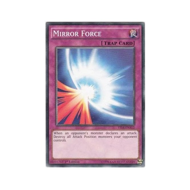 Yu-Gi-Oh! Card YS14-ENA12 Mirror Force (Common) | Chaos Cards
