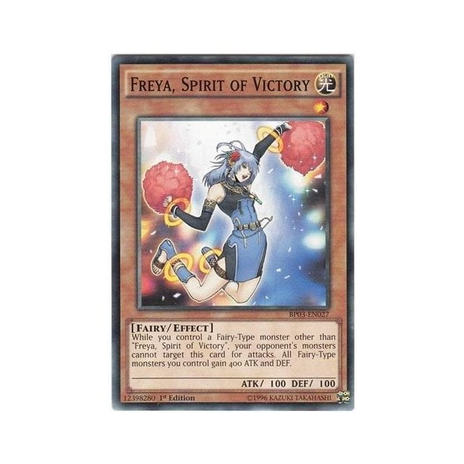 Yu-Gi-Oh! Card BP03-EN027 Freya, Spirit of Victory (Common) | Chaos Cards