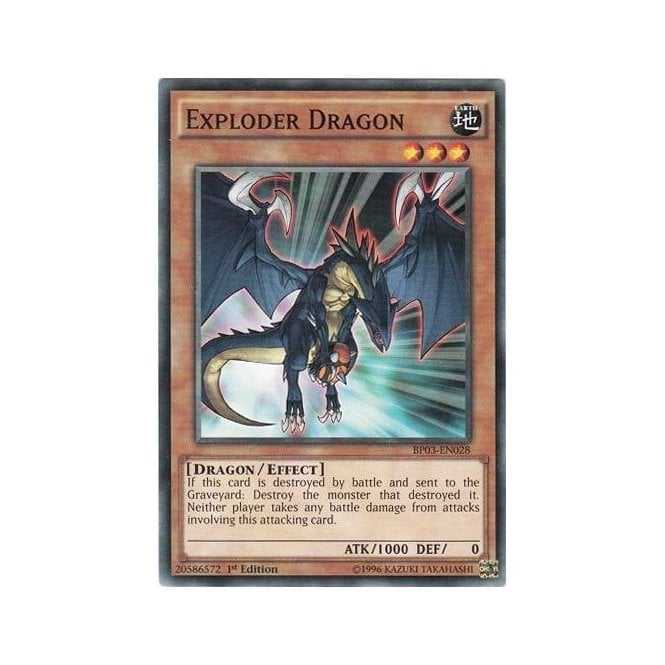 Yu-Gi-Oh! Card BP03-EN028 Exploder Dragon (Common) | Chaos Cards