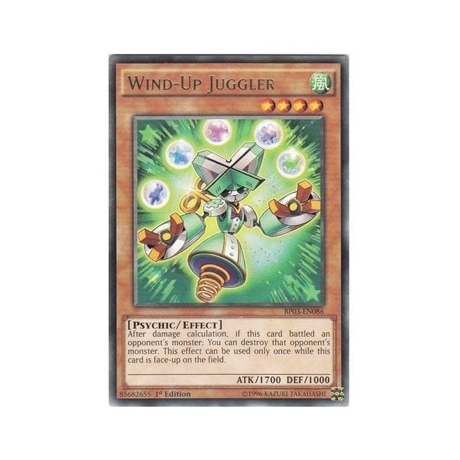 Yu-Gi-Oh! Card BP03-EN086 Wind-Up Juggler (Rare) | Chaos Cards