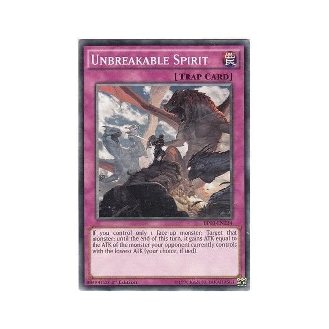 Yu-Gi-Oh! Card BP03-EN234 Unbreakable Spirit (Common) | Chaos Cards