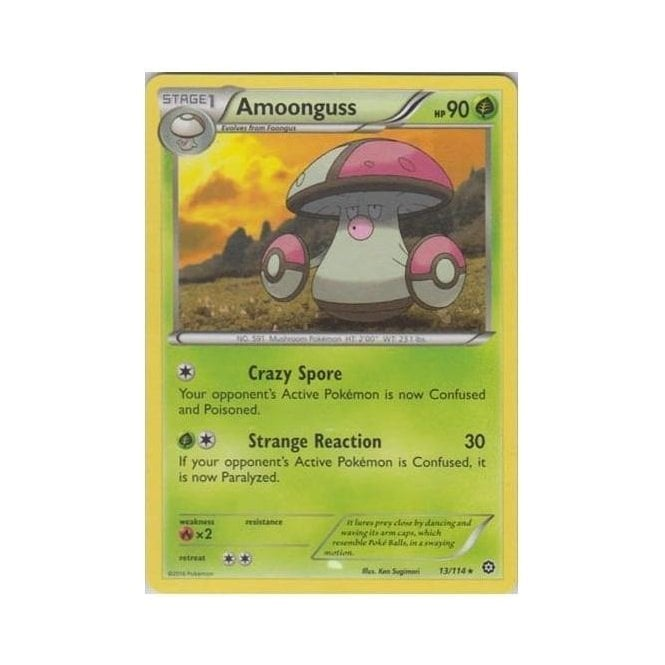 Pokemon Single Card XY - STEAM SIEGE - 013/114 : Amoonguss | Chaos Cards