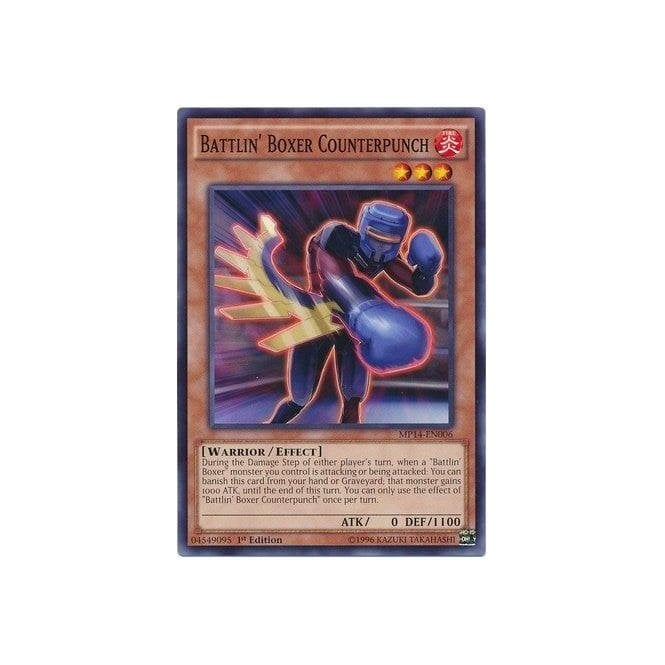 Yu-Gi-Oh! Card MP14-EN006 Battlin' Boxer Counterpunch (Common) | Chaos ...