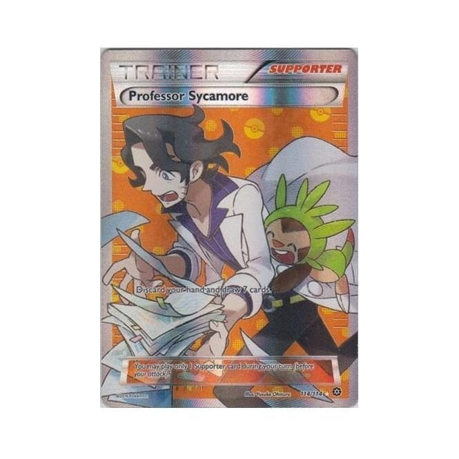 Pokemon Single Card XY - STEAM SIEGE - 114/114 : Professor Sycamore ...