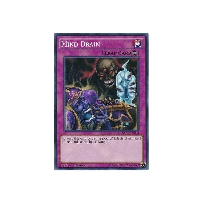 Yu-Gi-Oh! Card MP14-EN053 Mind Drain (Common) | Chaos Cards