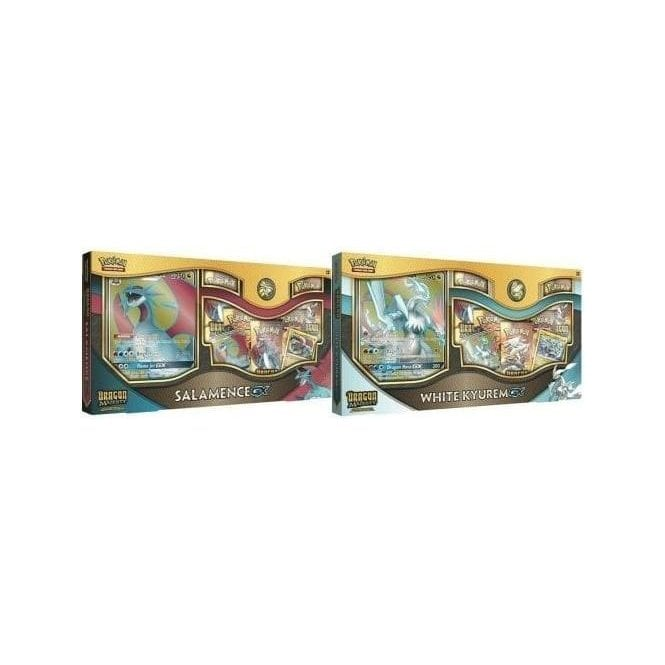 Pokemon Dragon Majesty Special Collection: Set of Two Salamence GX and White Kyurem GX ...