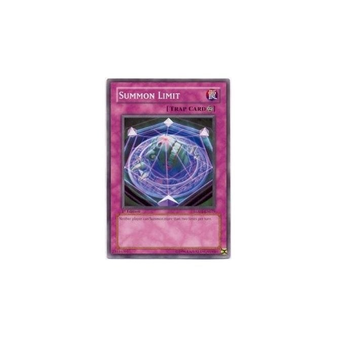 Yu-Gi-Oh! Card LODT-EN079 Summon Limit (Common) | Chaos Cards