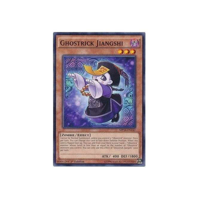 Yu Gi Oh Card Mp14 En142 Ghostrick Jiangshi Common Chaos Cards