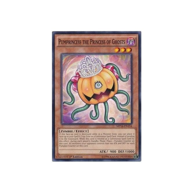 Yu-Gi-Oh! Card MP14-EN154 Pumprincess the Princess of Ghosts (Common ...