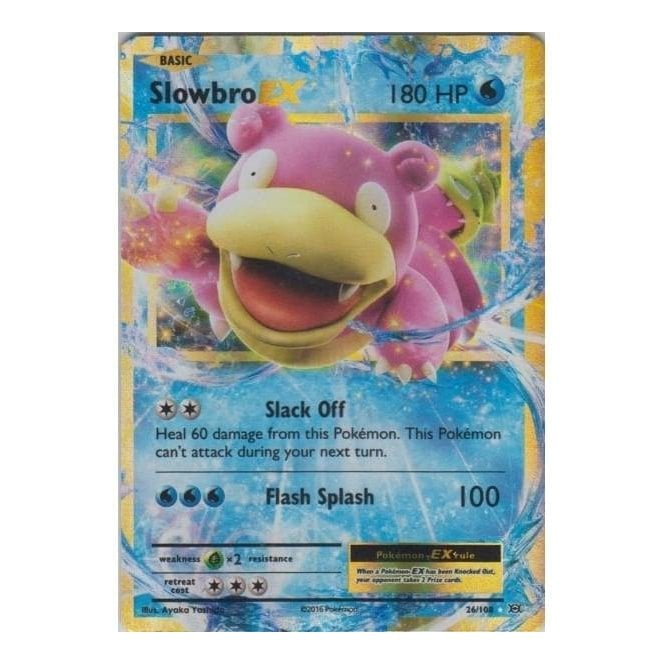 Pokemon Single Card XY - EVOLUTIONS - 026/108 : Slowbro EX | Chaos Cards