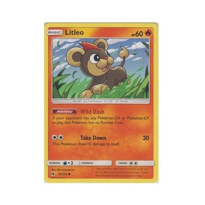 Pokemon Single Card SUN AND MOON - LOST THUNDER (Reverse Holo) - 50/214 ...