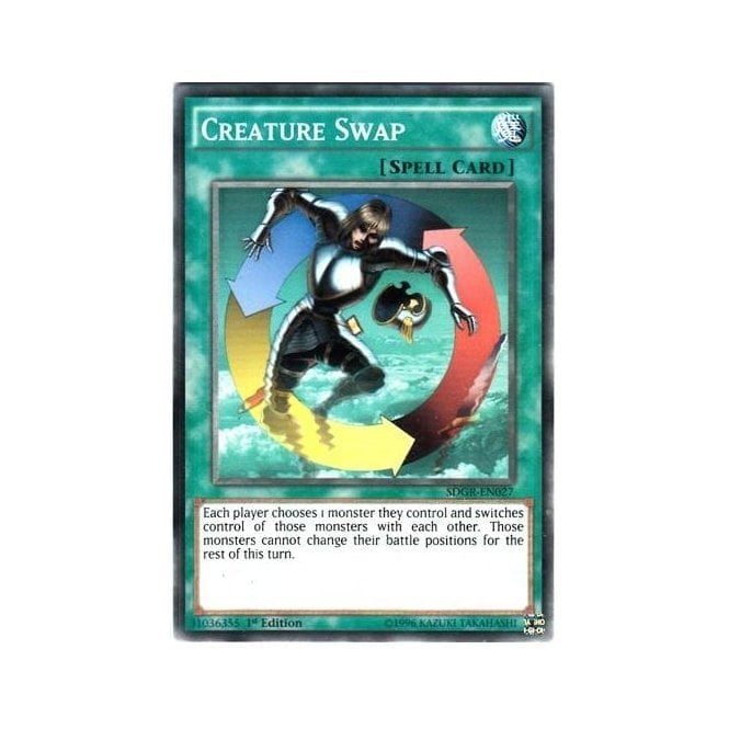 Yu-Gi-Oh! Card SDGR-EN027 Creature Swap (Common ) | Chaos Cards