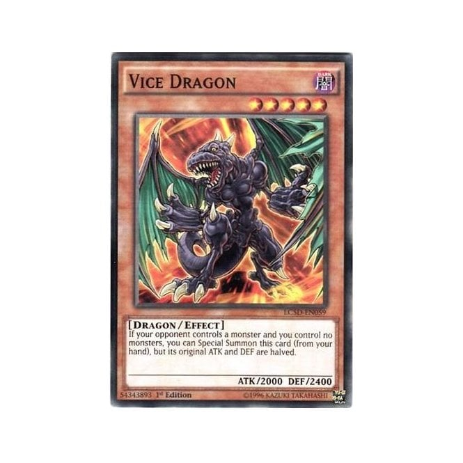 Yu-Gi-Oh! Card LC5D-EN059 Vice Dragon (Common) | Chaos Cards