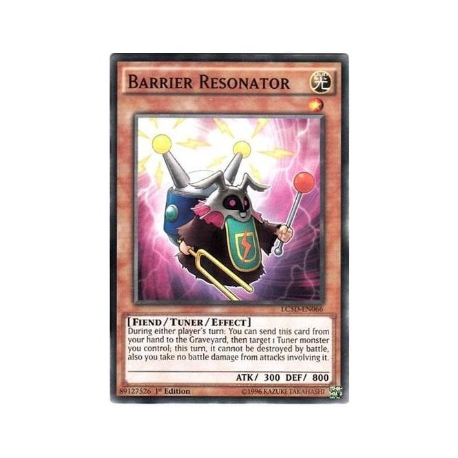Yu Gi Oh Card Lc5d En066 Barrier Resonator Common Chaos Cards