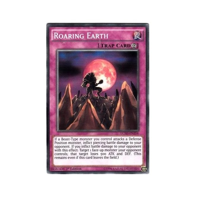 Yu-Gi-Oh! Card LC5D-EN254 Roaring Earth (Common) | Chaos Cards