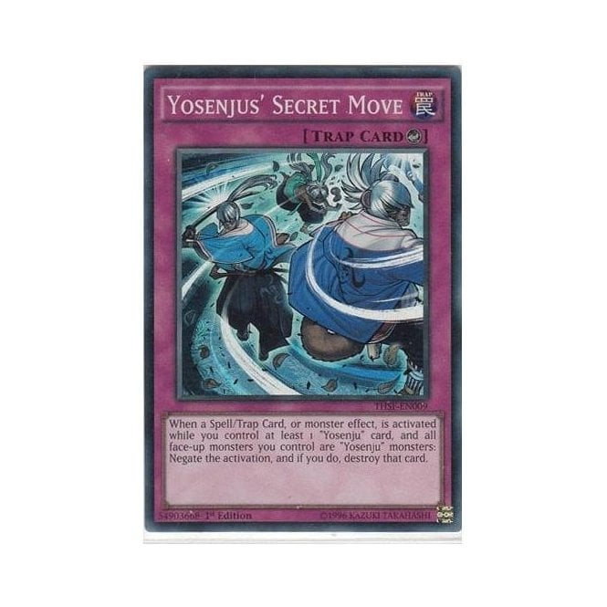 Yu-Gi-Oh! Card THSF-EN009 Yosenjus' Secret Move (Super Rare) | Chaos Cards