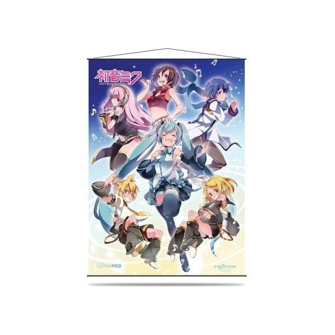 Ultra Pro Wall Scroll - Hatsune Miku Group Artwork | Chaos Cards