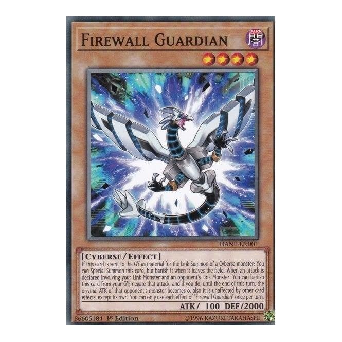 Yu-Gi-Oh! Card DANE-EN001 Firewall Guardian (Common) | Chaos Cards