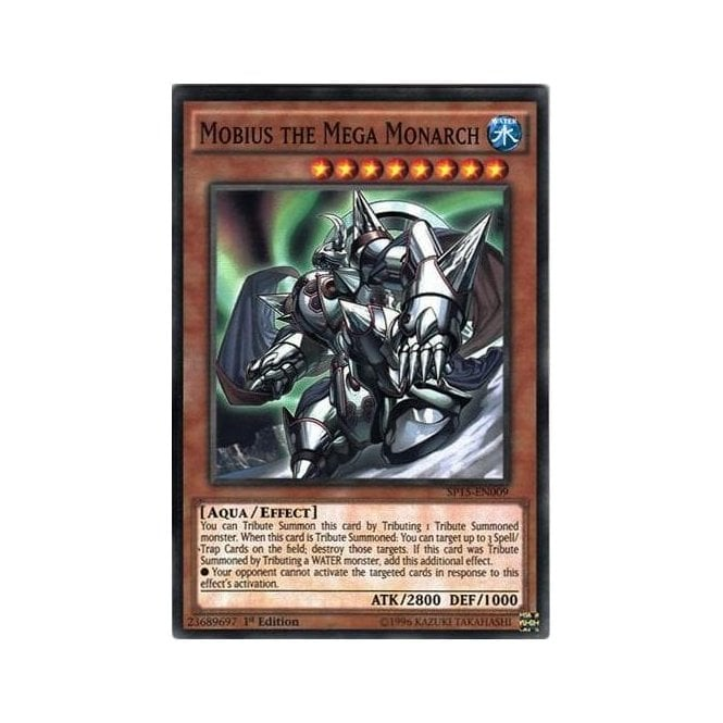 Yu-Gi-Oh! Card SP15-EN009 Mobius the Mega Monarch (Shatterfoil Rare ...