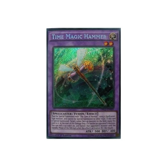 Yu-Gi-Oh! Card DRL2-EN009 Time Magic Hammer (Secret Rare) | Chaos Cards