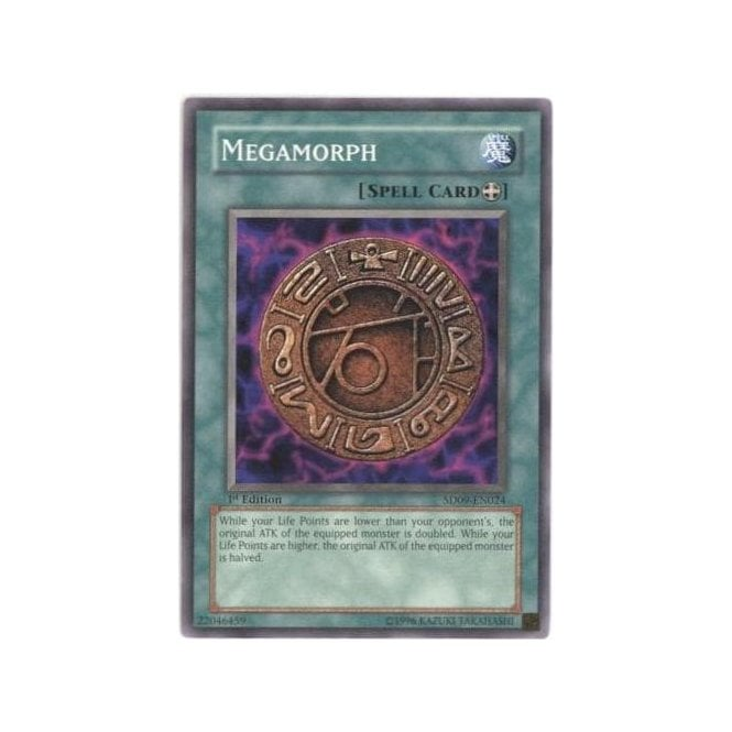 Yu-Gi-Oh! Card SD09-EN024 Megamorph (Common) | Chaos Cards