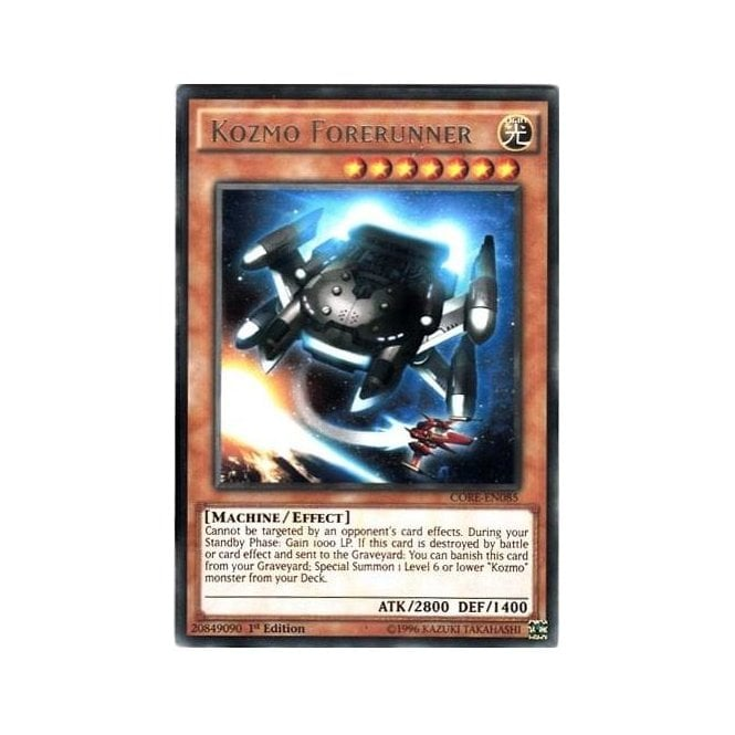 Yu-Gi-Oh! Card CORE-EN085 Kozmo Forerunner (Rare) | Chaos Cards