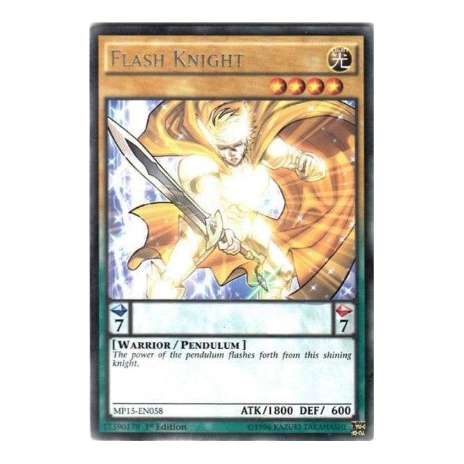 Yu-Gi-Oh! Card MP15-EN058 Flash Knight (Rare) | Chaos Cards