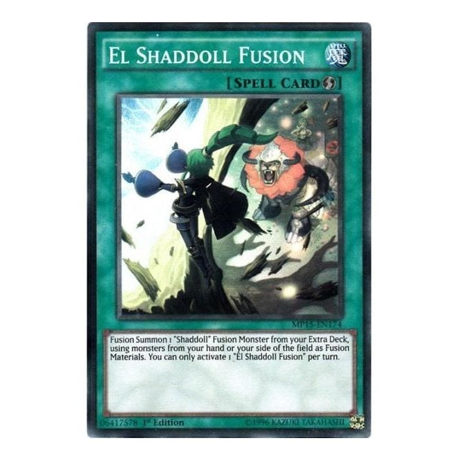 Yu-Gi-Oh! Card MP15-EN174 El Shaddoll Fusion (Super Rare) | Chaos Cards
