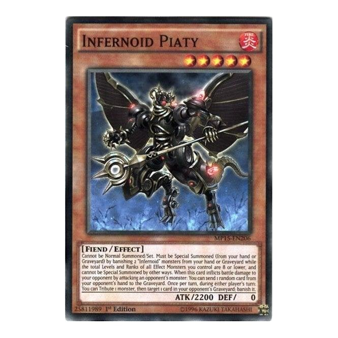 Yu-Gi-Oh! Card MP15-EN206 Infernoid Piaty (Common) | Chaos Cards