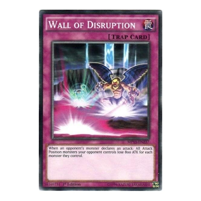 Yu-Gi-Oh! Card MP15-EN237 Wall of Disruption (Common) | Chaos Cards