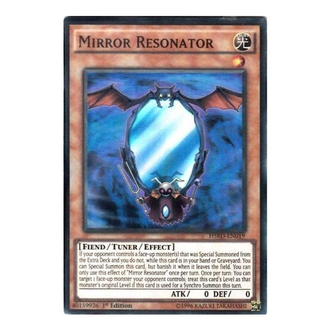 Yu-Gi-Oh! Card HSRD-EN019 Mirror Resonator (Super Rare) | Chaos Cards