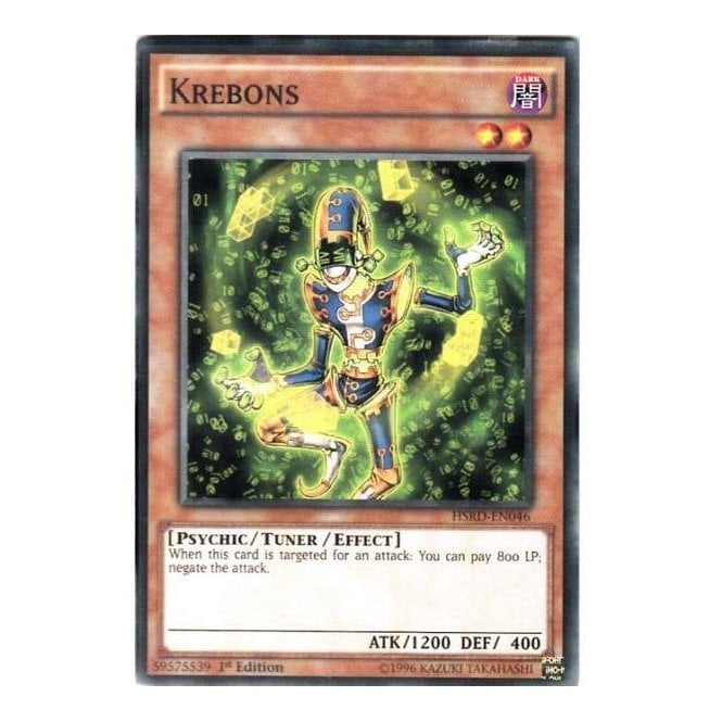Yu-Gi-Oh! Card HSRD-EN046 Krebons (Common) | Chaos Cards